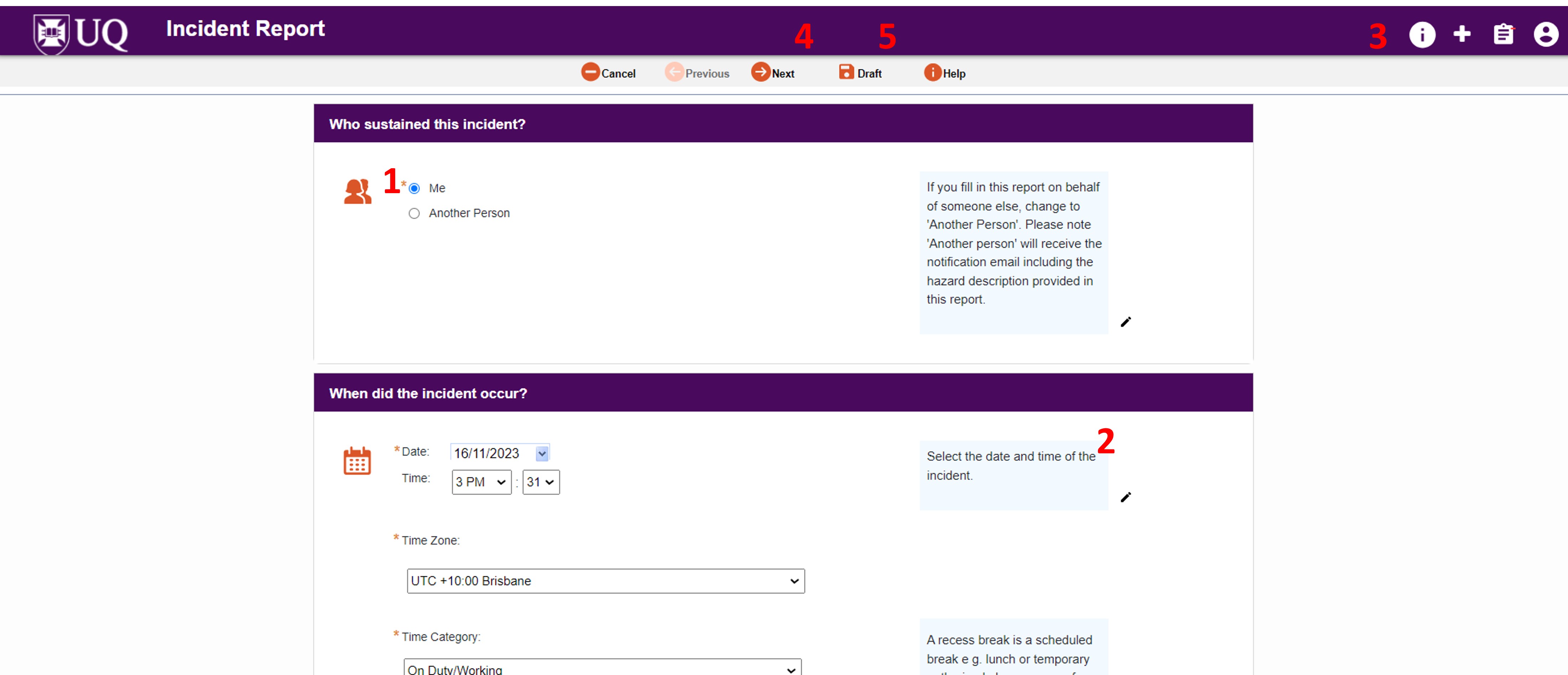 Report a Hazard or Incident - Systems Training Hub - University of ...