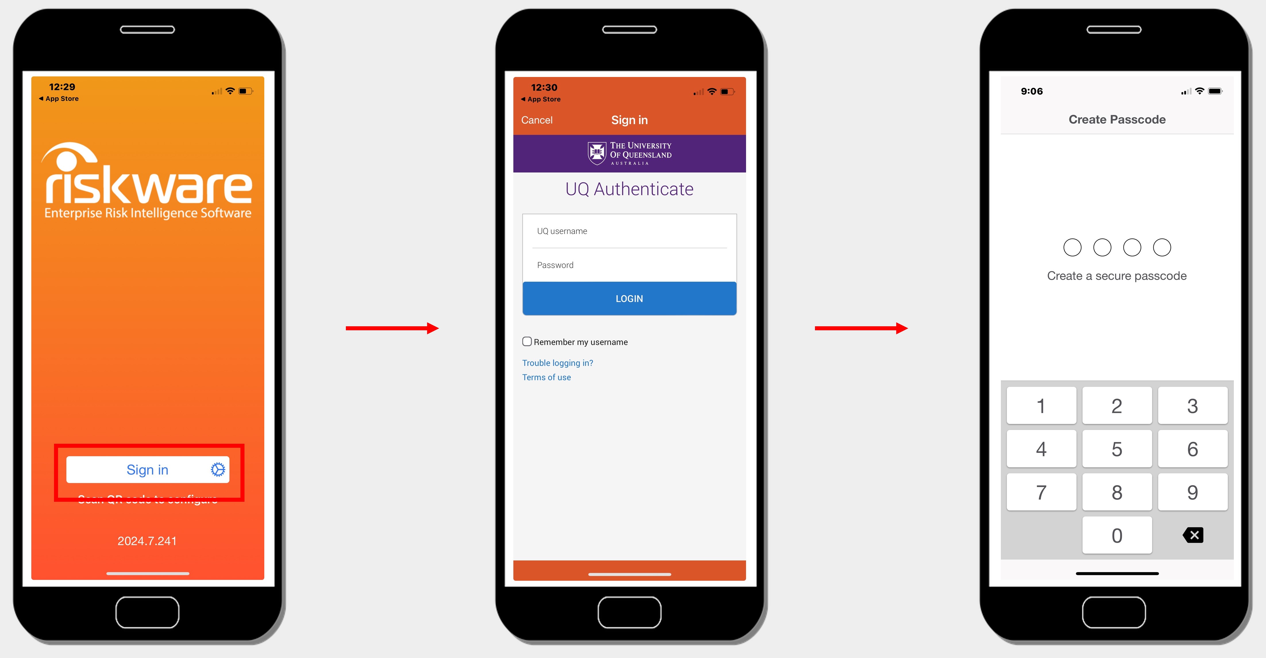 UQSafe - Install RiskWare mobile app - Systems Training Hub ...